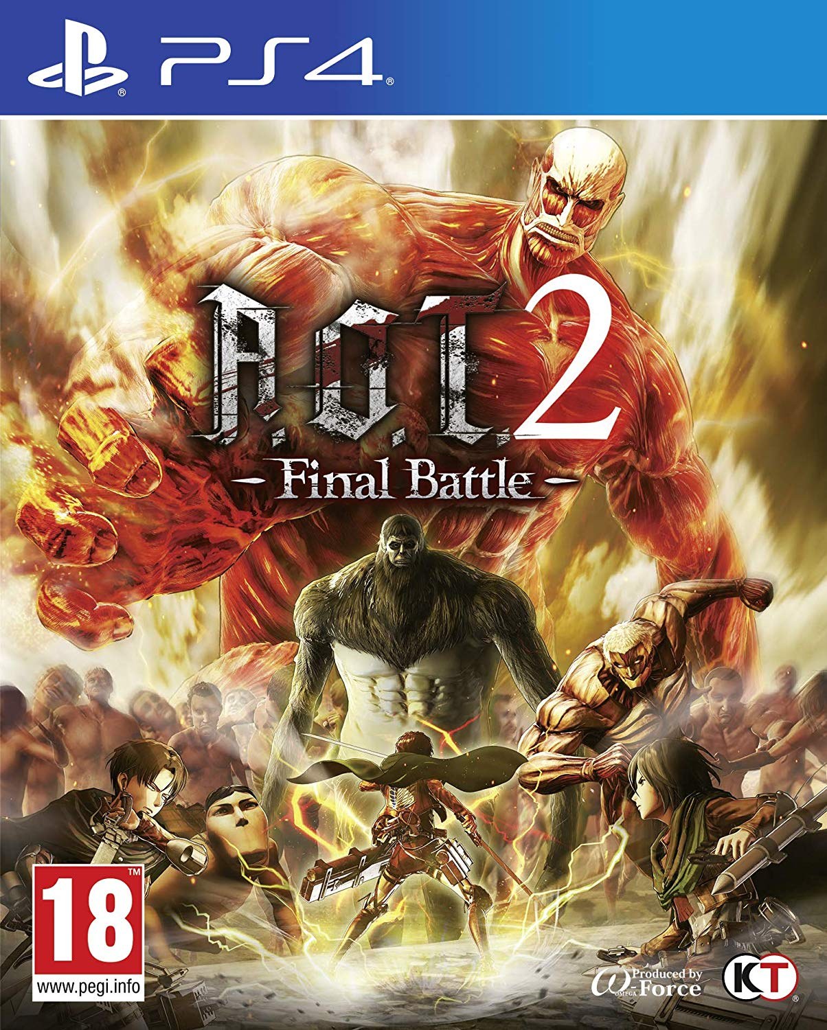 A.O.T. 2 Final Battle PS4 | We Buy Games | Gex.co.uk